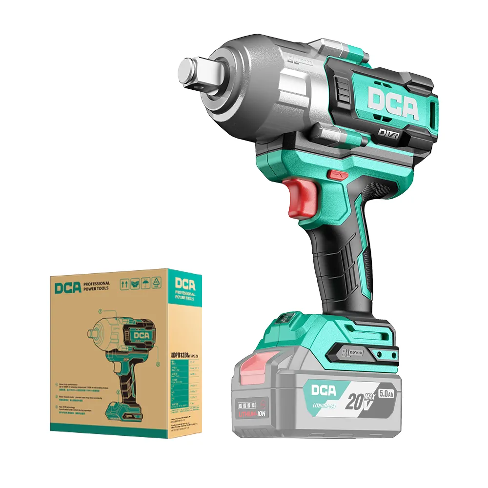 DCA ADPB1288 Cordless Brushless 3-speed Adjustment Impact Wrench – DCA Tools Australia
